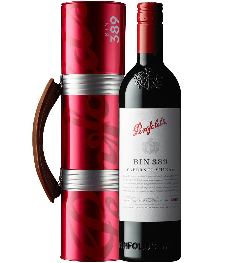 Bin 389 Cabernet Shiraz 2019 Travel Gift Pack | Penfolds Wines